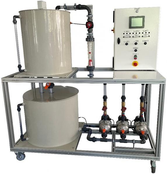 SDP 100 / STATION DE POMPAGE AUTOMATISEE 3 CUVES / REGULATION / MESURE-REGULATION-DETECTION